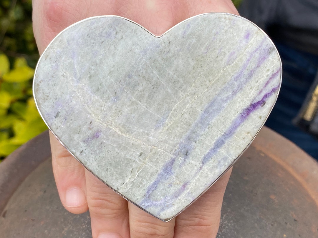 Huge UV Reactive Hackmanite size R 1/2 , 9 Ring in 925 Sterling Silver ...