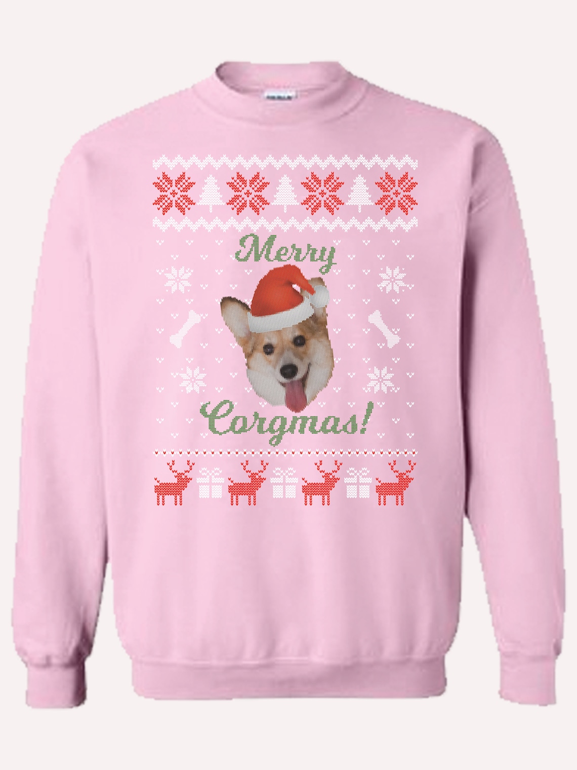 Personalized Dog Custom Corgi Ugly Xmas Sweater Dog Lover | Etsy