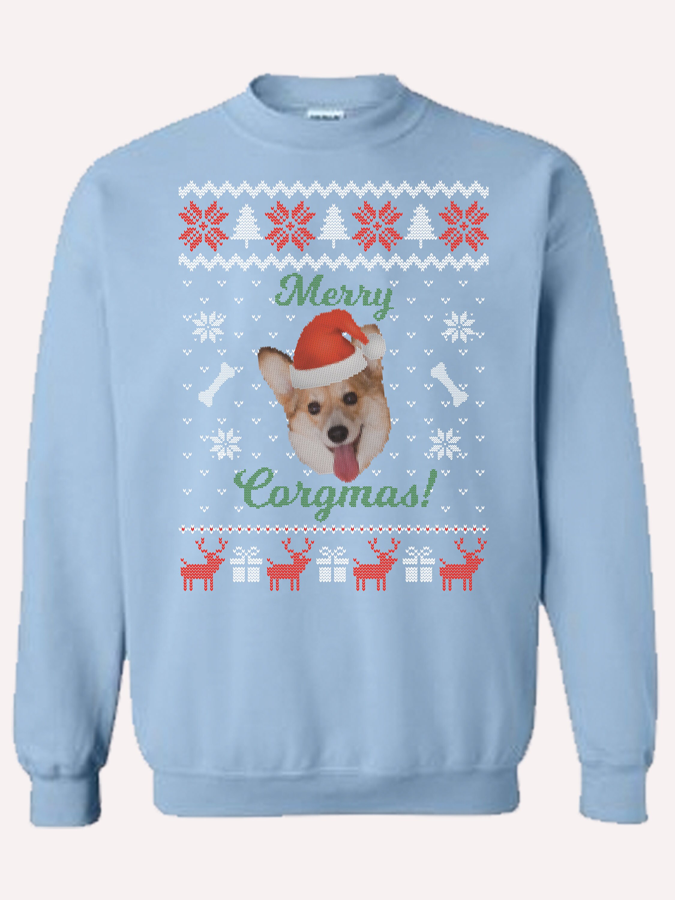 Personalized Dog Custom Corgi Ugly Xmas Sweater Dog Lover | Etsy