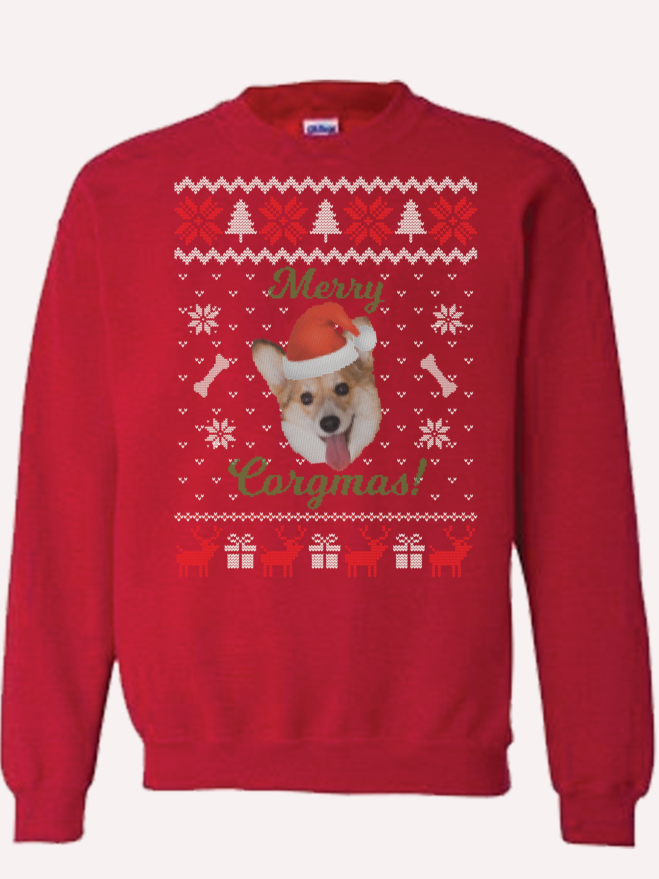 Personalized Dog Custom Corgi Ugly Xmas Sweater Dog Lover | Etsy