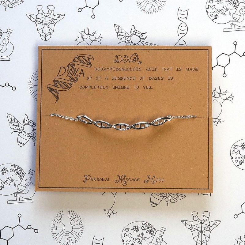 Dna Jewelry - Etsy