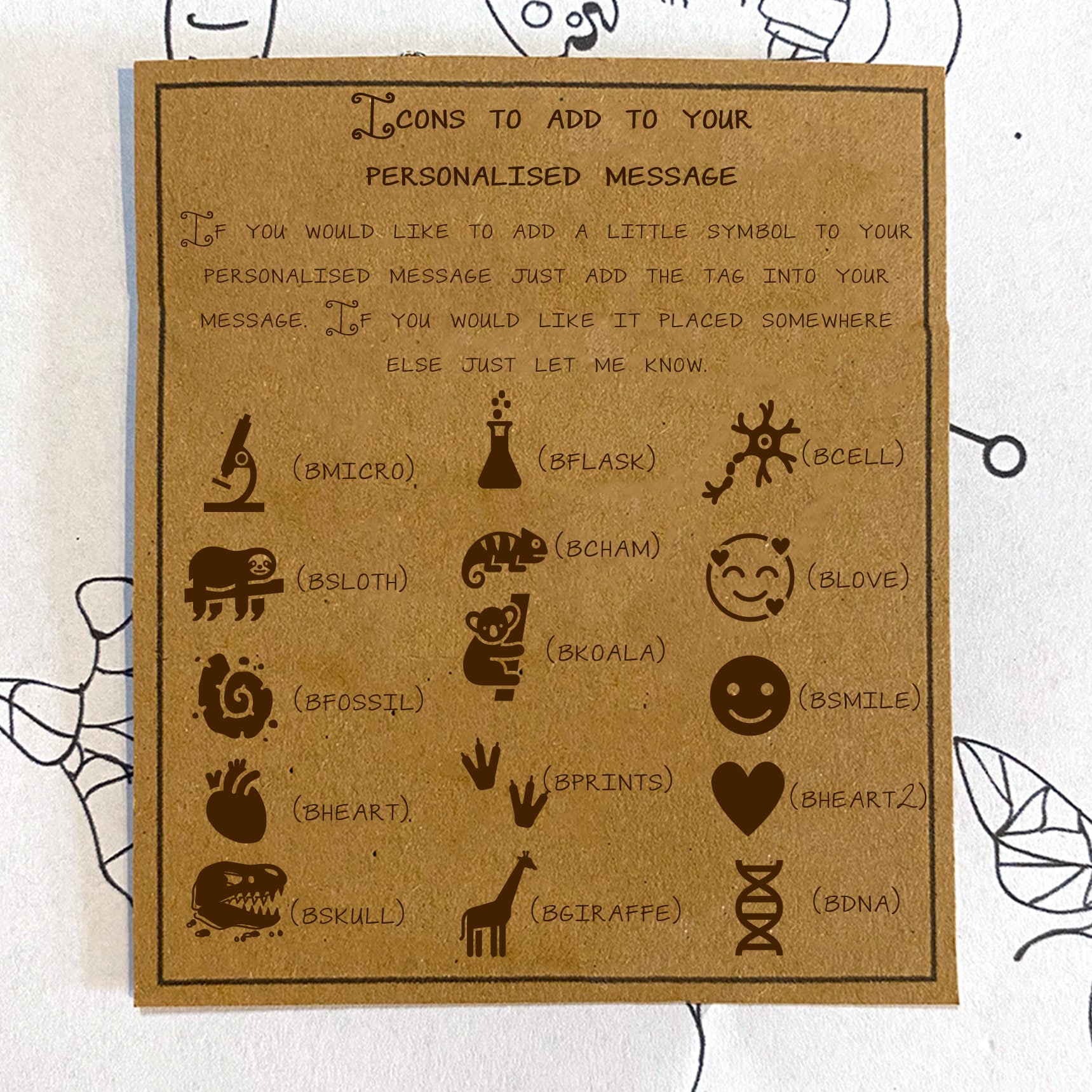 Motor Neuron Pin With Personalised Message | Etsy