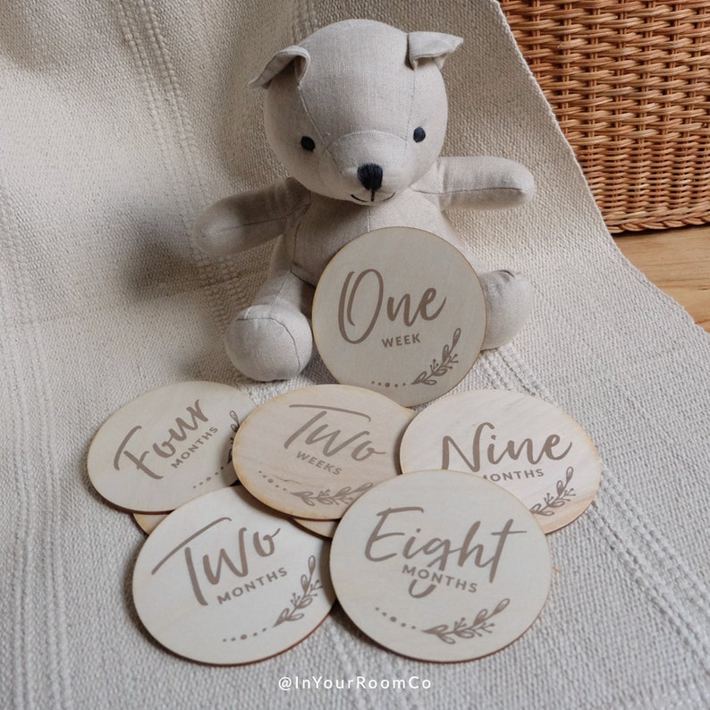 Milestone Discs Milestone Photography Keepsake Milestones - Etsy