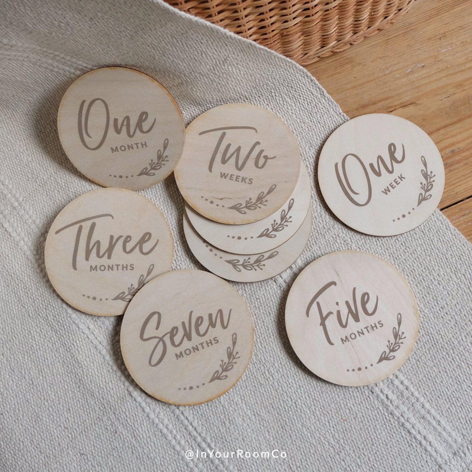 Milestone Discs Milestone Photography Keepsake Milestones - Etsy