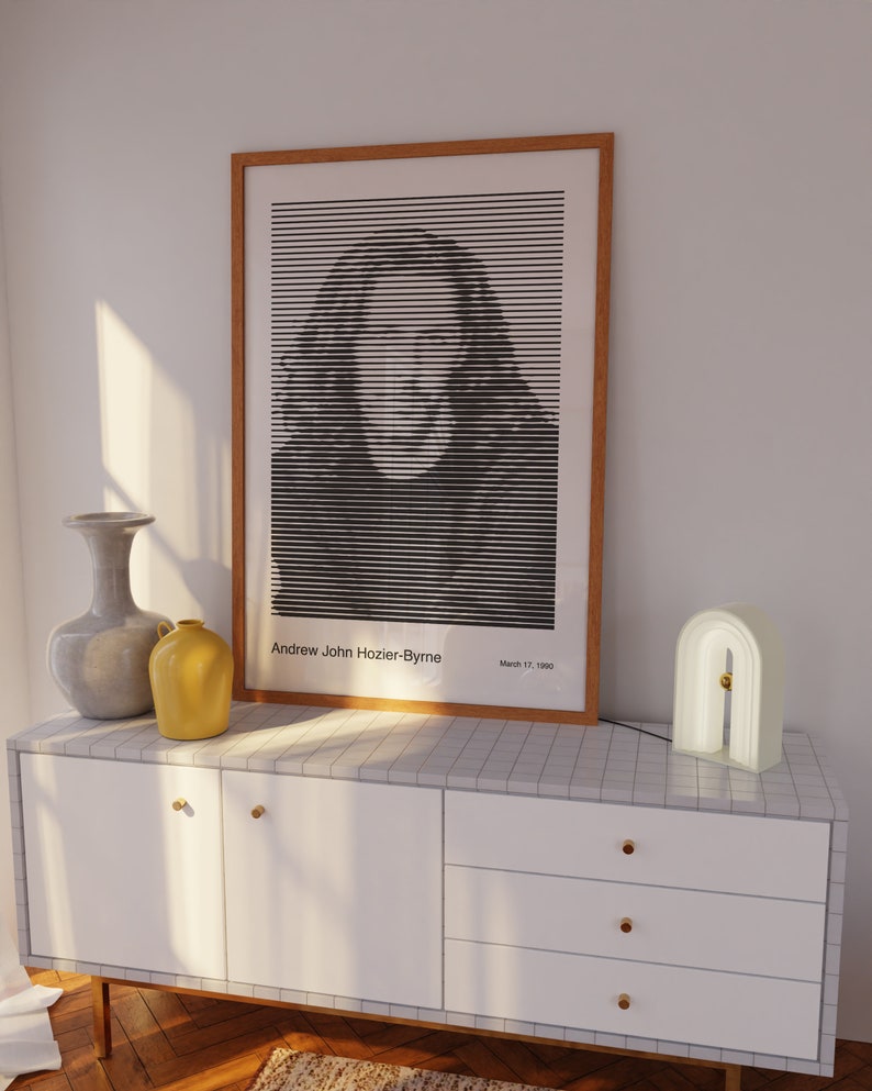 Hozier Poster, Sound Wave Art Printable Wall Art - Etsy