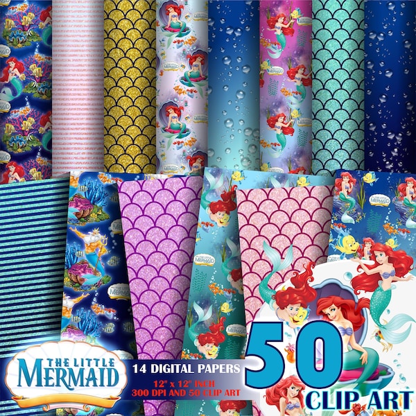 Mermaid Papers - Etsy