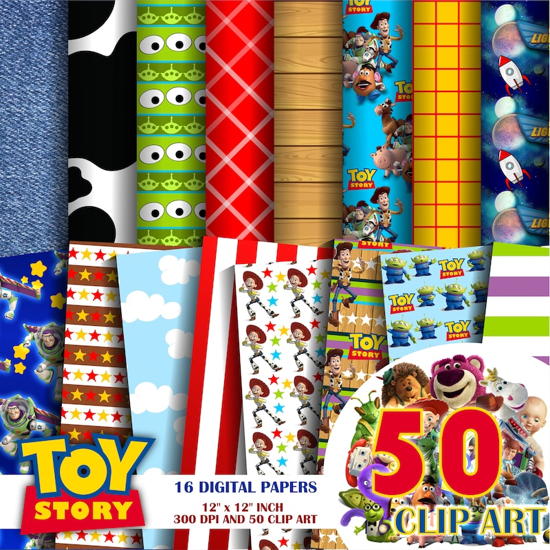 Toy Story Background - Etsy