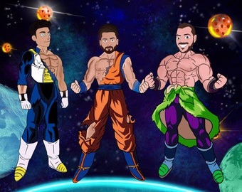 Dragon Ball Z Boyfriend - Etsy