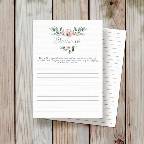 Blessing Cards - Etsy