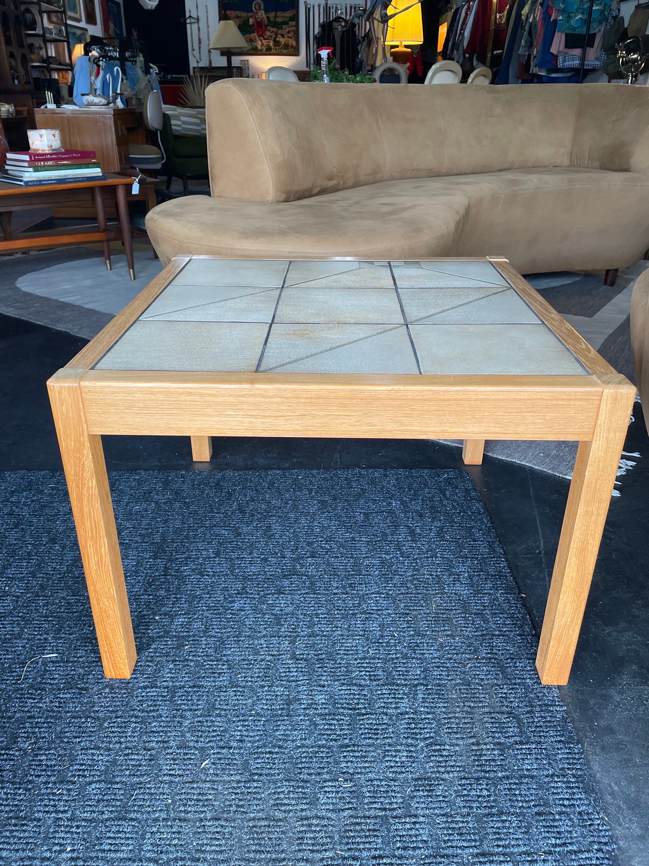 Mid Century Danish Modern Tile Top End Table / MCM Table / Mid Mod / Free US Shipping - Etsy