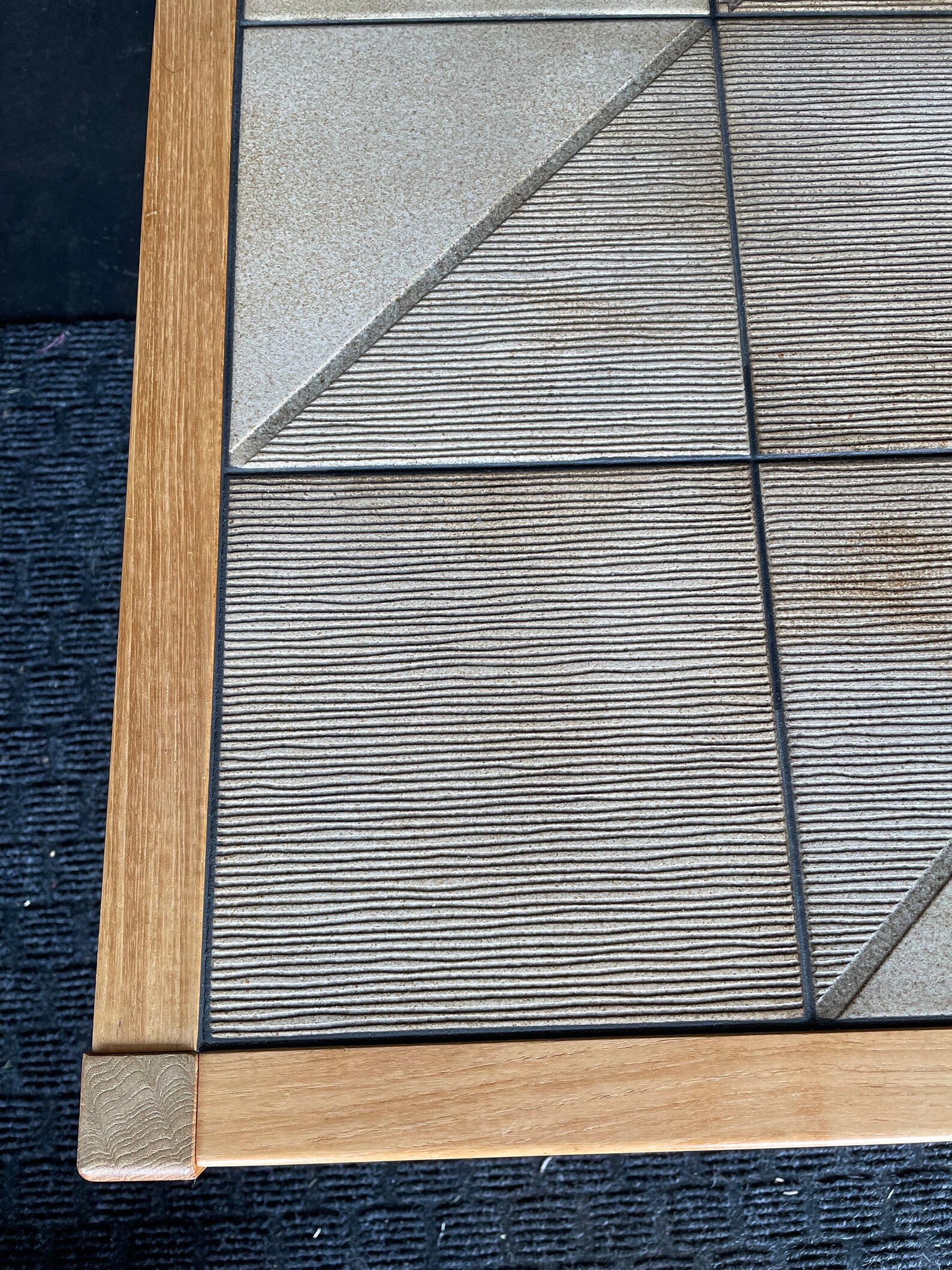 Mid Century Danish Modern Tile Top End Table / MCM Table / Mid Mod ...