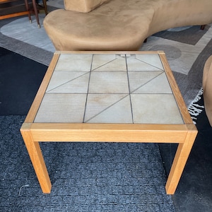 Mid Century Danish Modern Tile Top End Table / MCM Table / Mid Mod ...