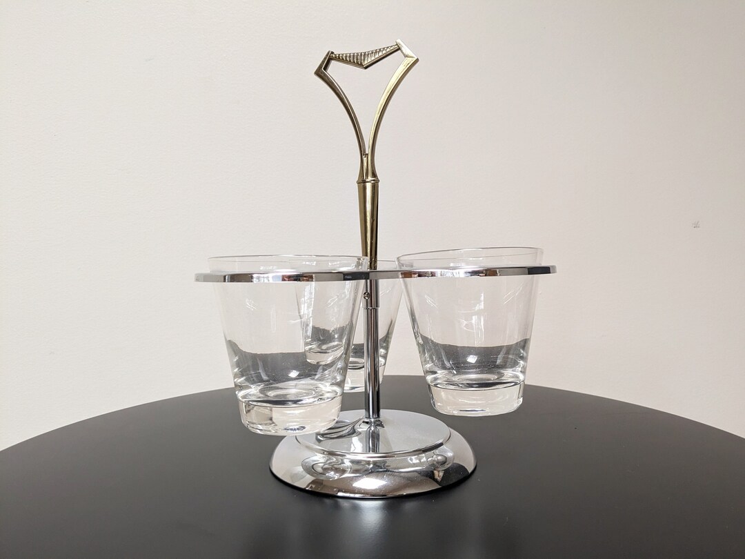 Mid Century Kromex Carousel Server /condiments Bowls Chrome - Etsy