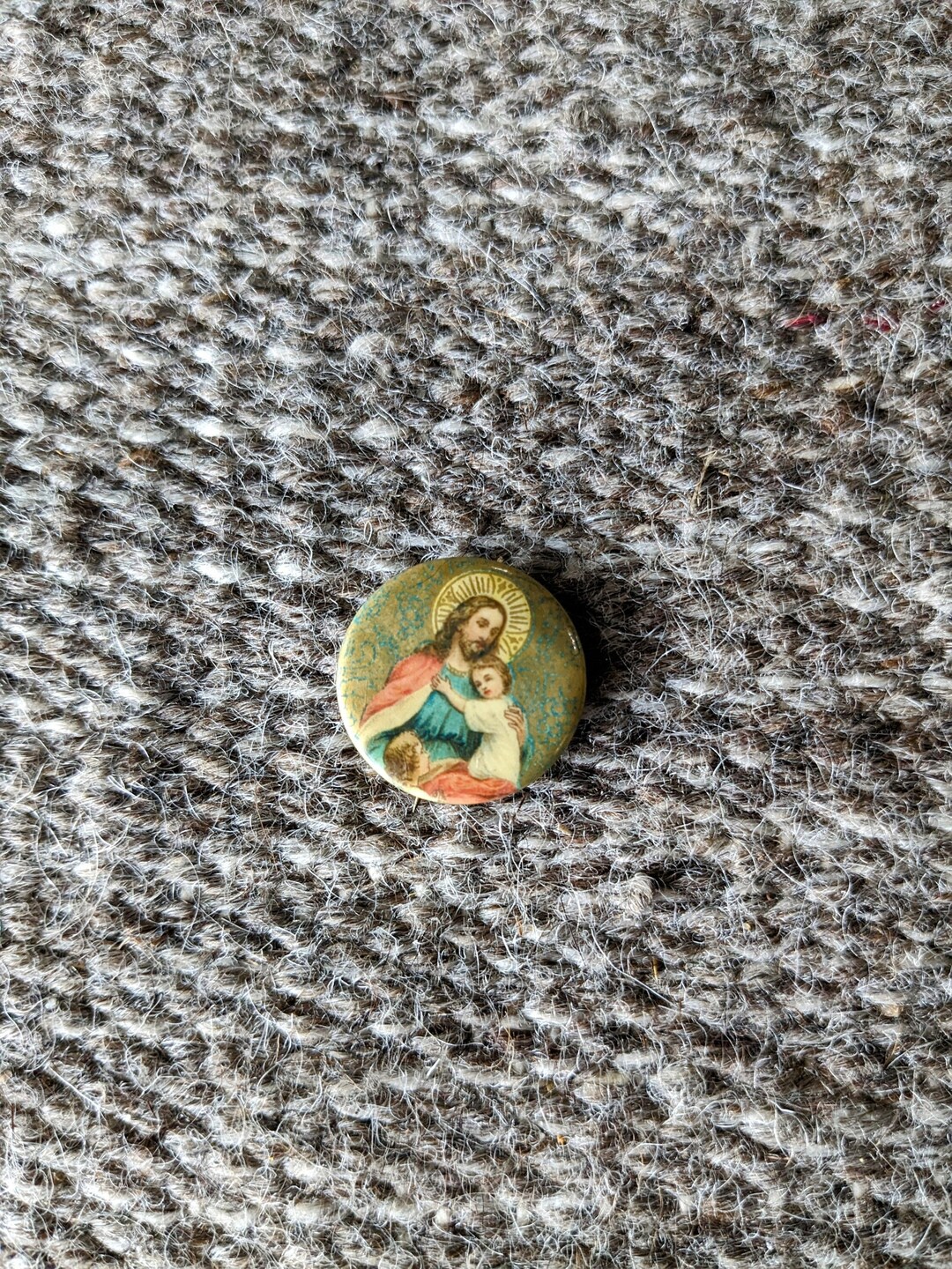 Vintage Jesus With Children Pin / Free US Shipping - Etsy