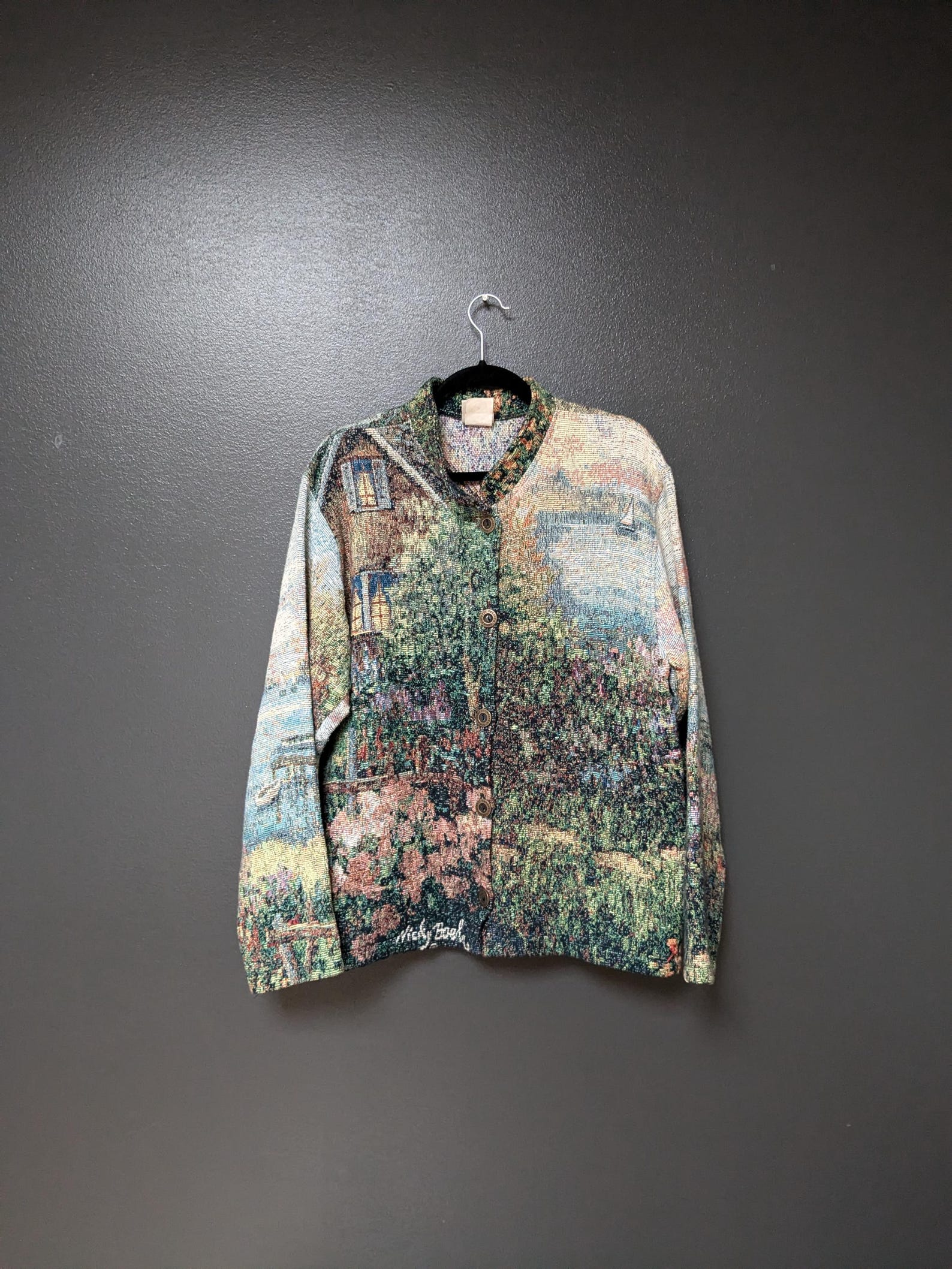 Rare Vintage Woman's Sugar Street Weavers Gobelins Jacket / Size Medium ...