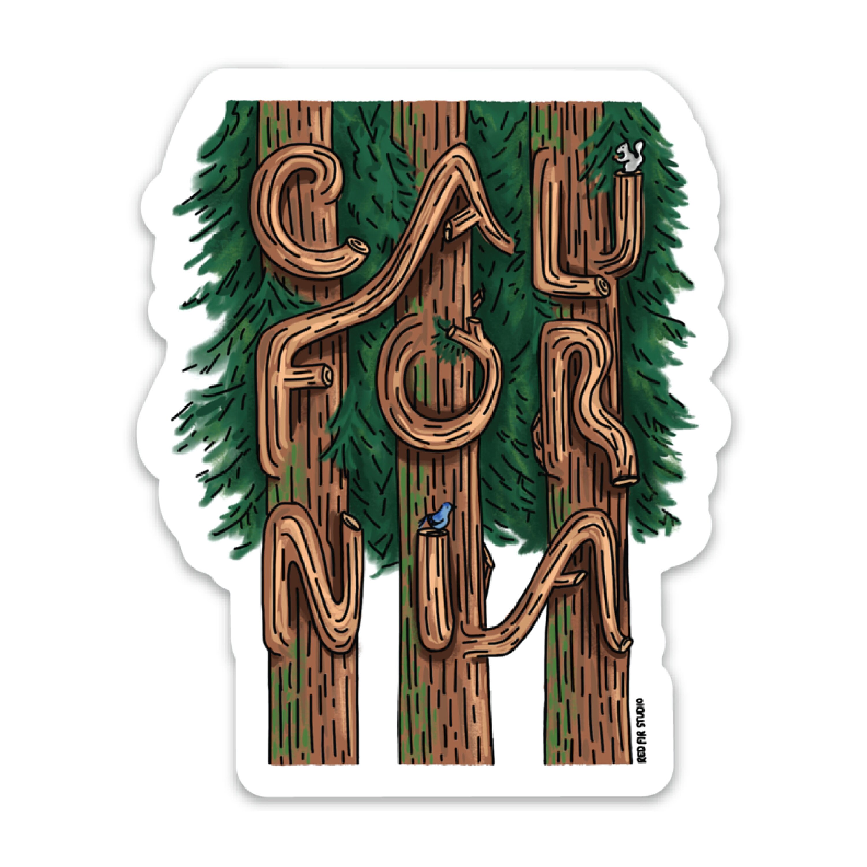 California sticker - Etsy