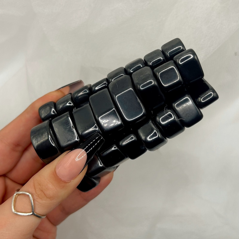 Black Magnetic Stone - Etsy