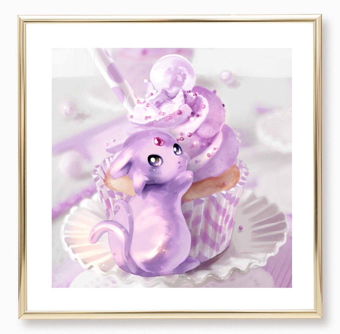 5. Pokemon Poster Espeon / Cute Espeon Art Print / Cute Eeveelution ...