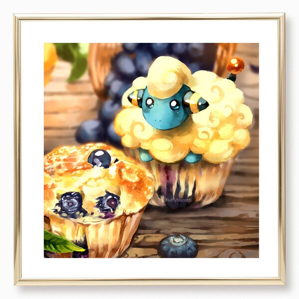 Cute Mareep Poster - Etsy