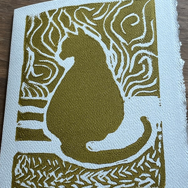 Block Print Cards - Etsy