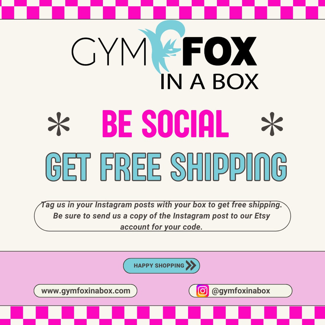 Good Luck Gymnastics Box - Etsy