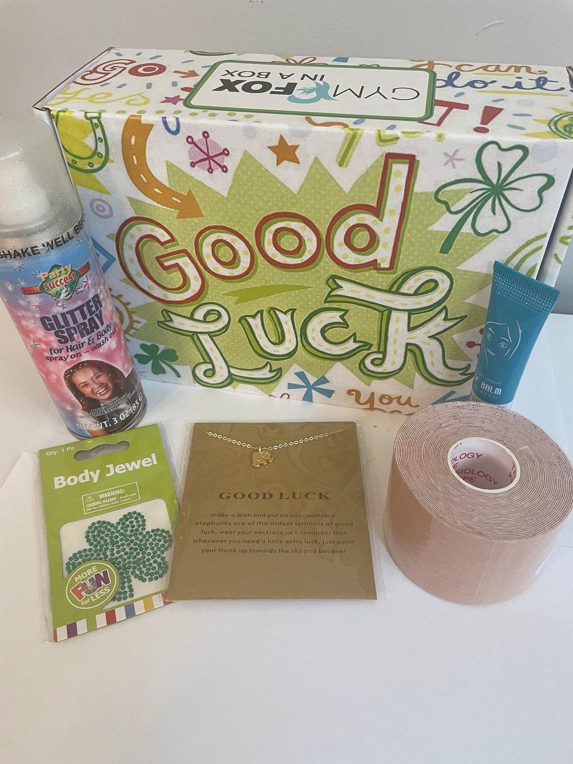 Good Luck Gymnastics Box - Etsy