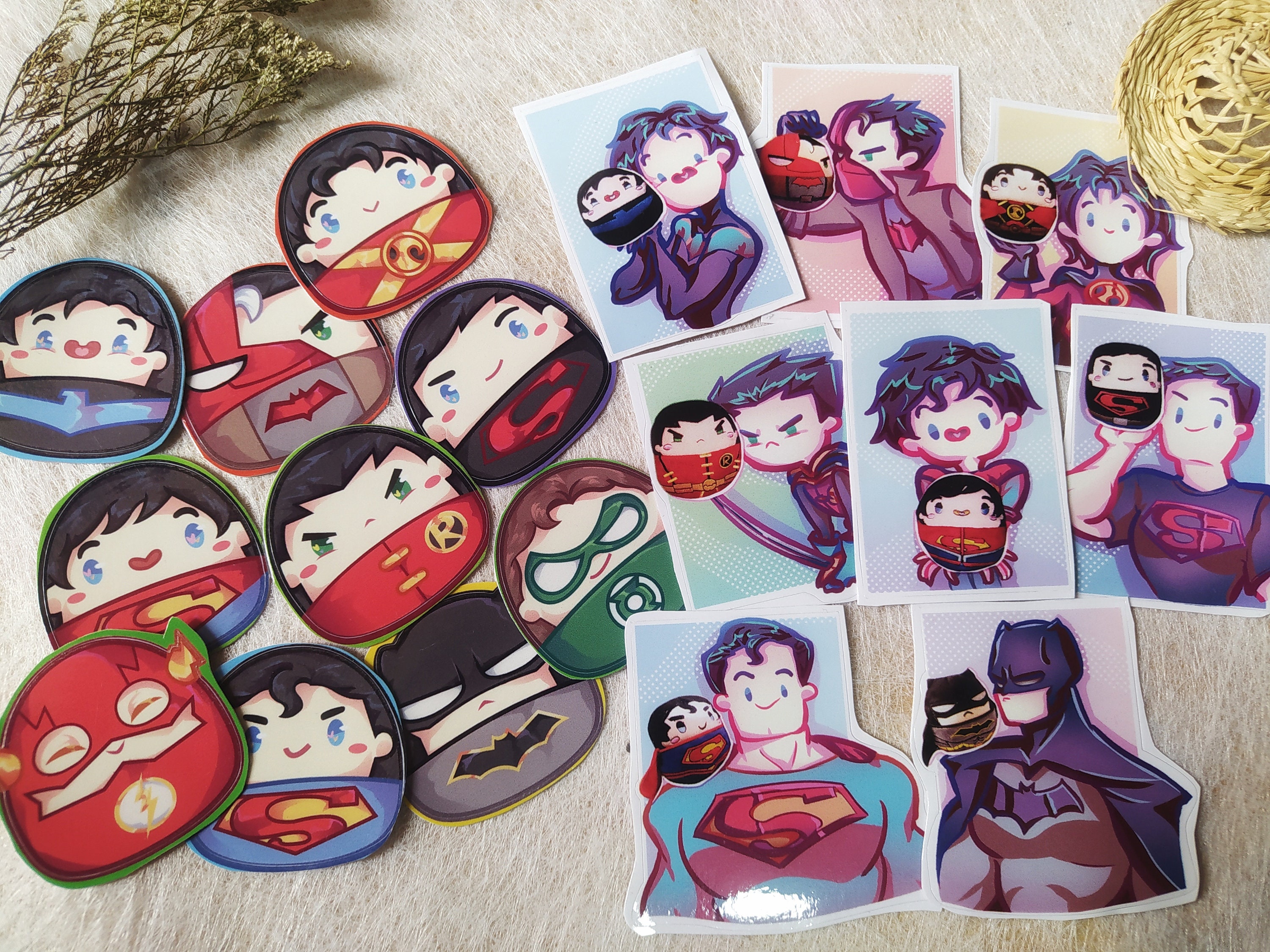 DC Vinyl Sticker Collection - Etsy