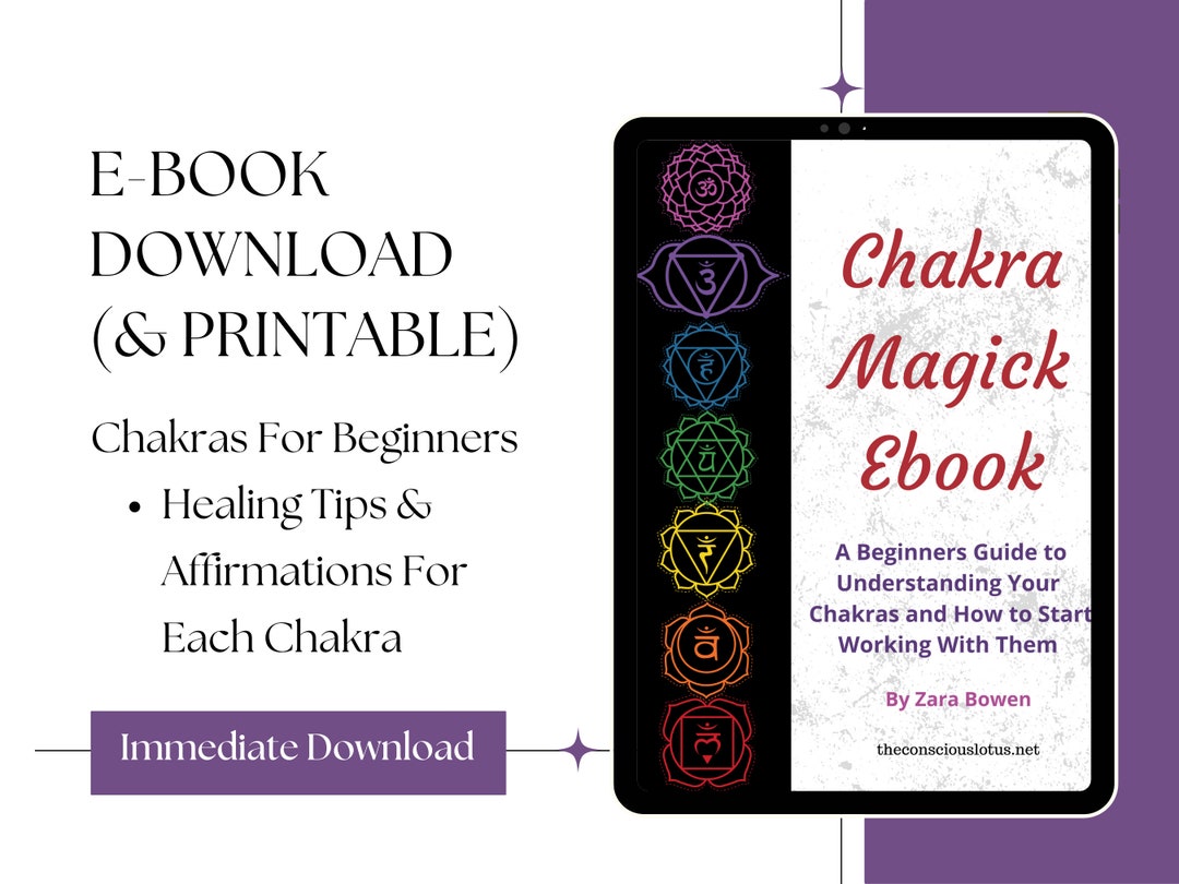 Chakra Magick Ebook, Chakras for Beginners, Chakra Book, Chakra ...