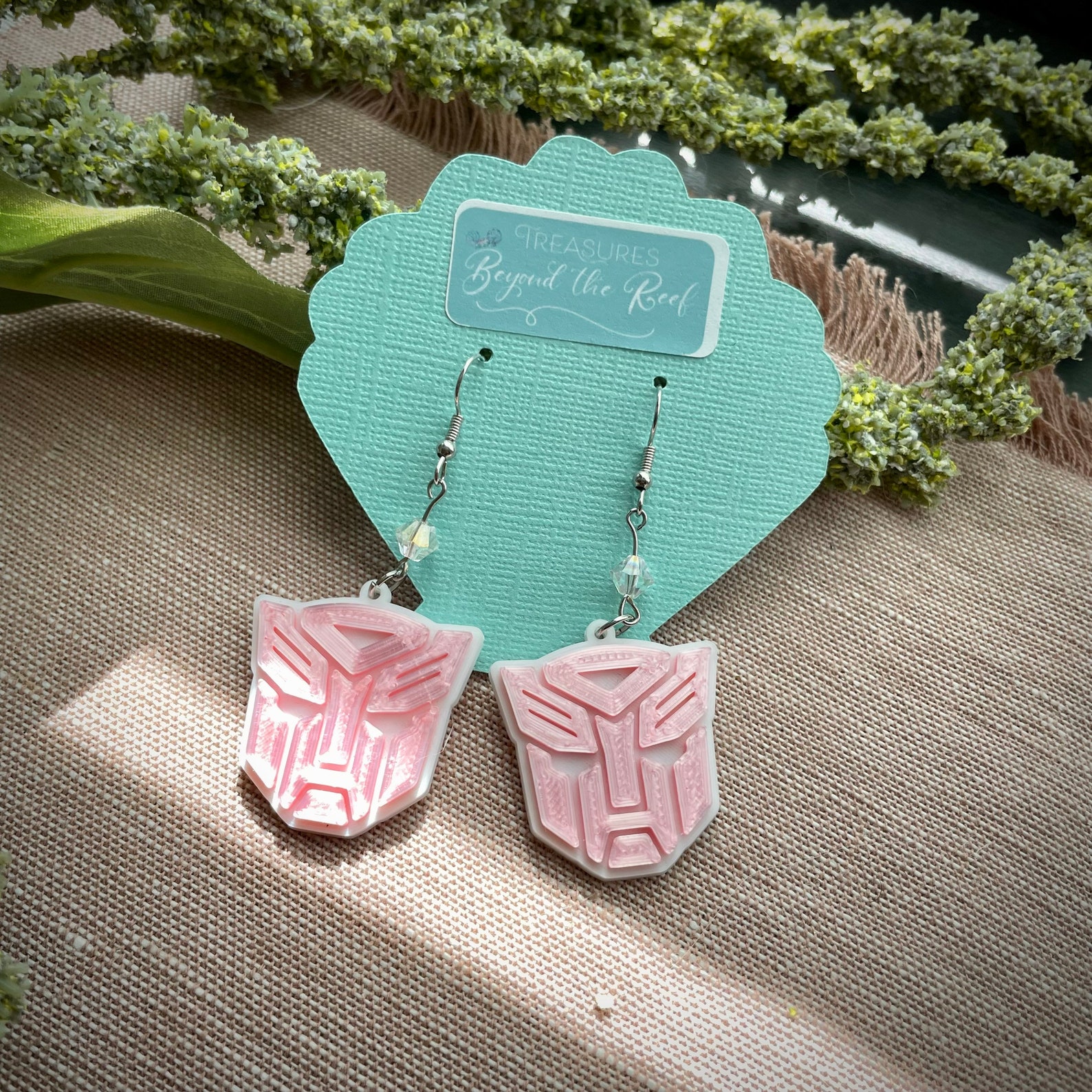 Transformers 3D Printed Earrings Autobots, Decepticons Earrings Arcee ...