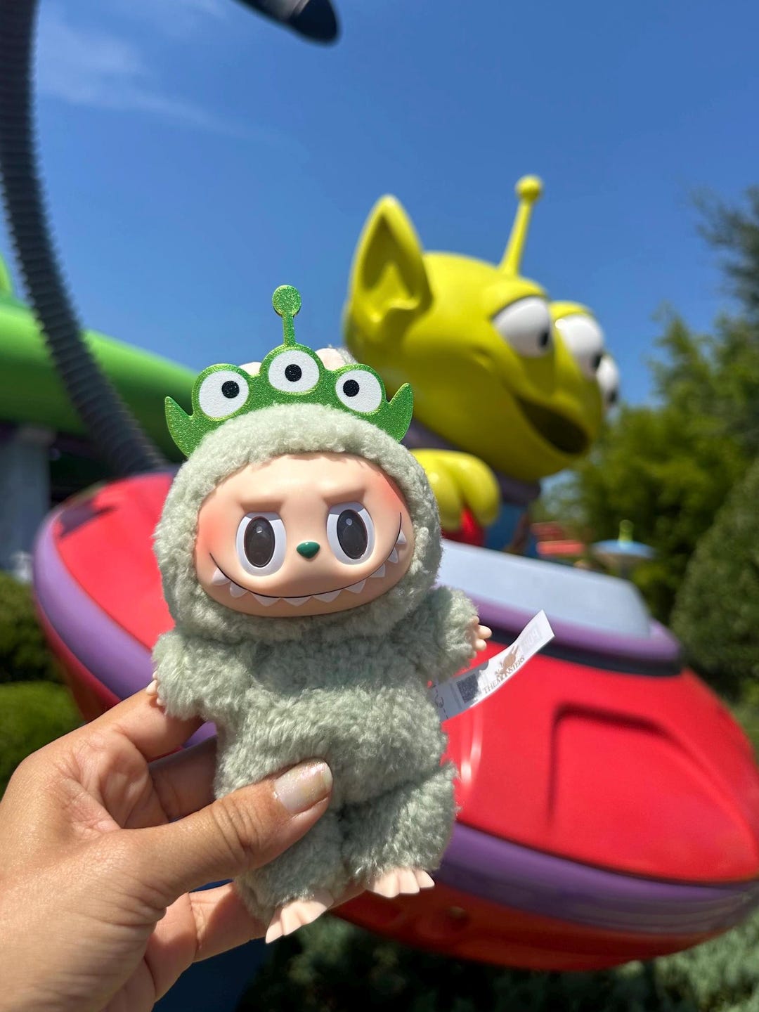 Spielzeug Alien Labubu Stirnbänder - Grüne Labubu Ohren - 3D gedrucktes ...