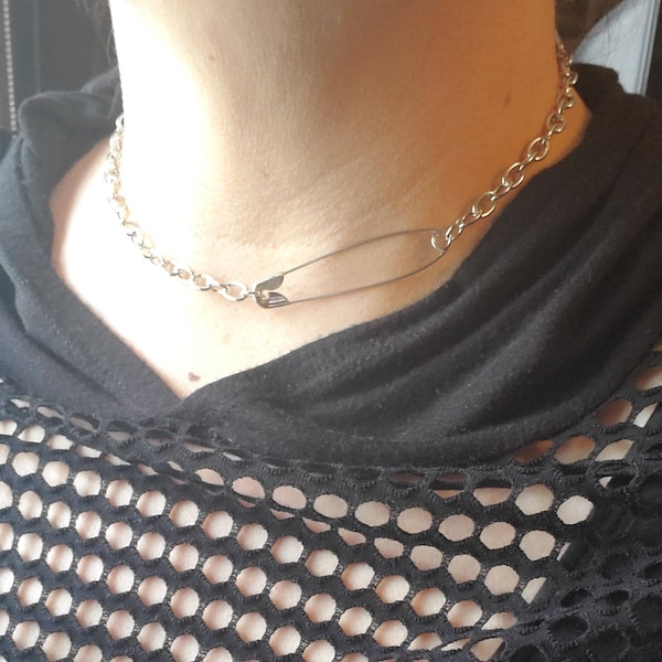 Punk Safety Pin - Etsy