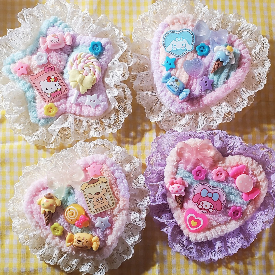 Sanrio/ Character/ Pins/brooch/kawaii/ Fairy Kei/fairycore/ Kidcore ...