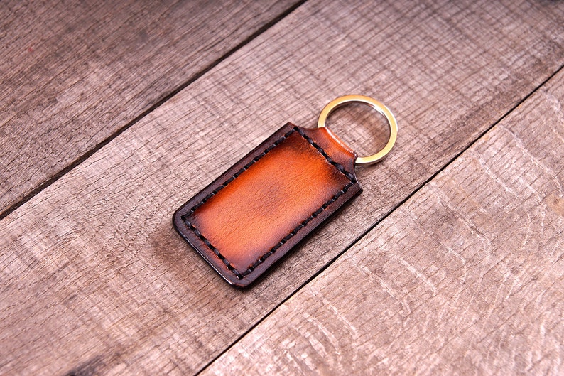 Leather Key Fob PDF Template Downloadable Leathercraft Pattern - Etsy