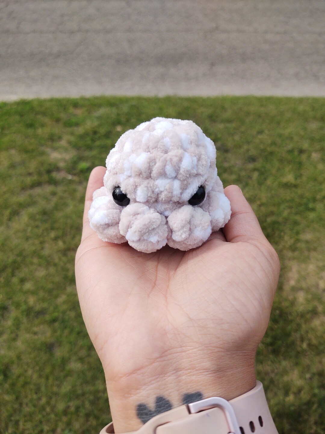 Mini Velvet Octopus Plush - Etsy
