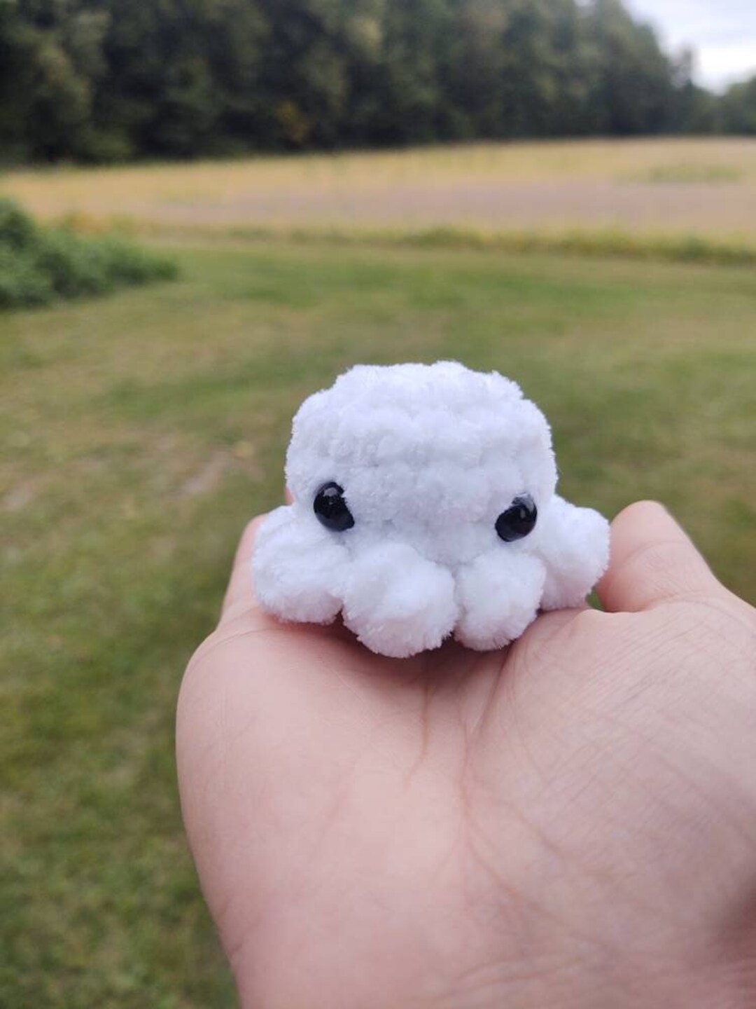 Mini Velvet Octopus Plush - Etsy