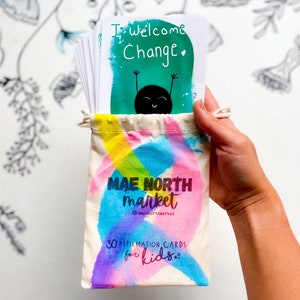 Kids Affirmation Cards, Gender Neutral, Kids Gifts, Oracle Deck, Teen ...