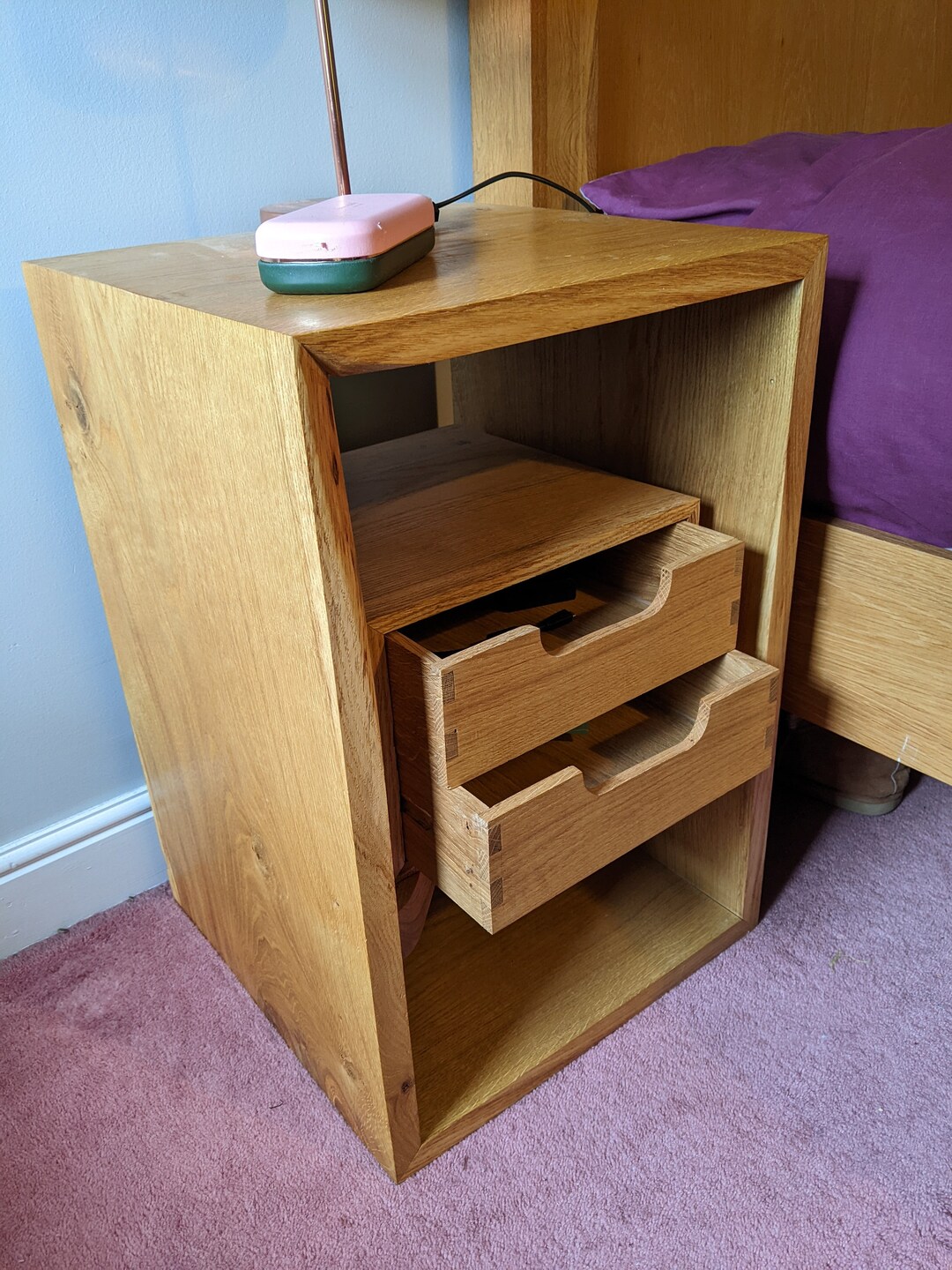 Custom Bedside Table - Etsy