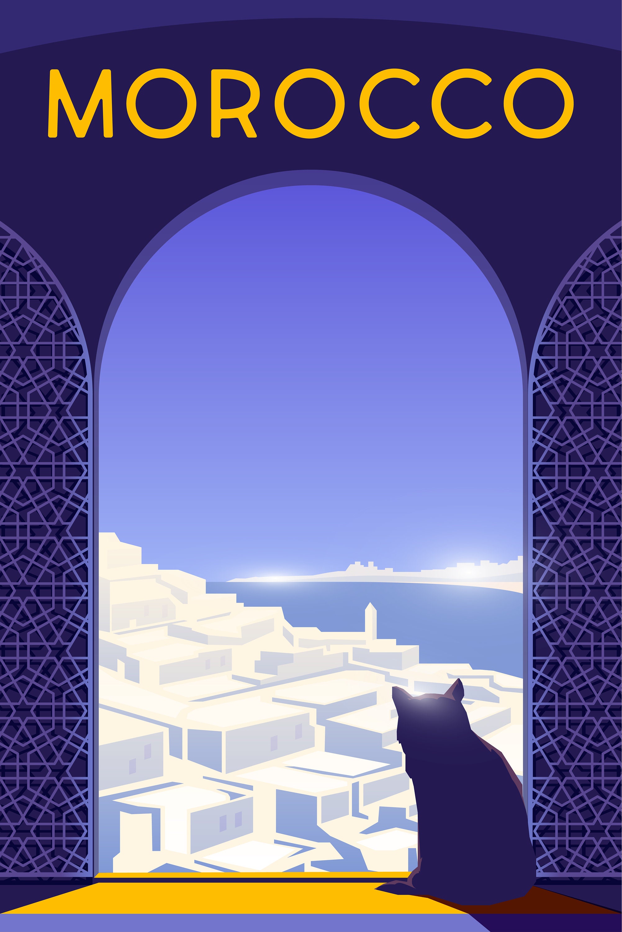 Morocco Poster Marrakesh Print Morocco Wall Art Morocco - Etsy