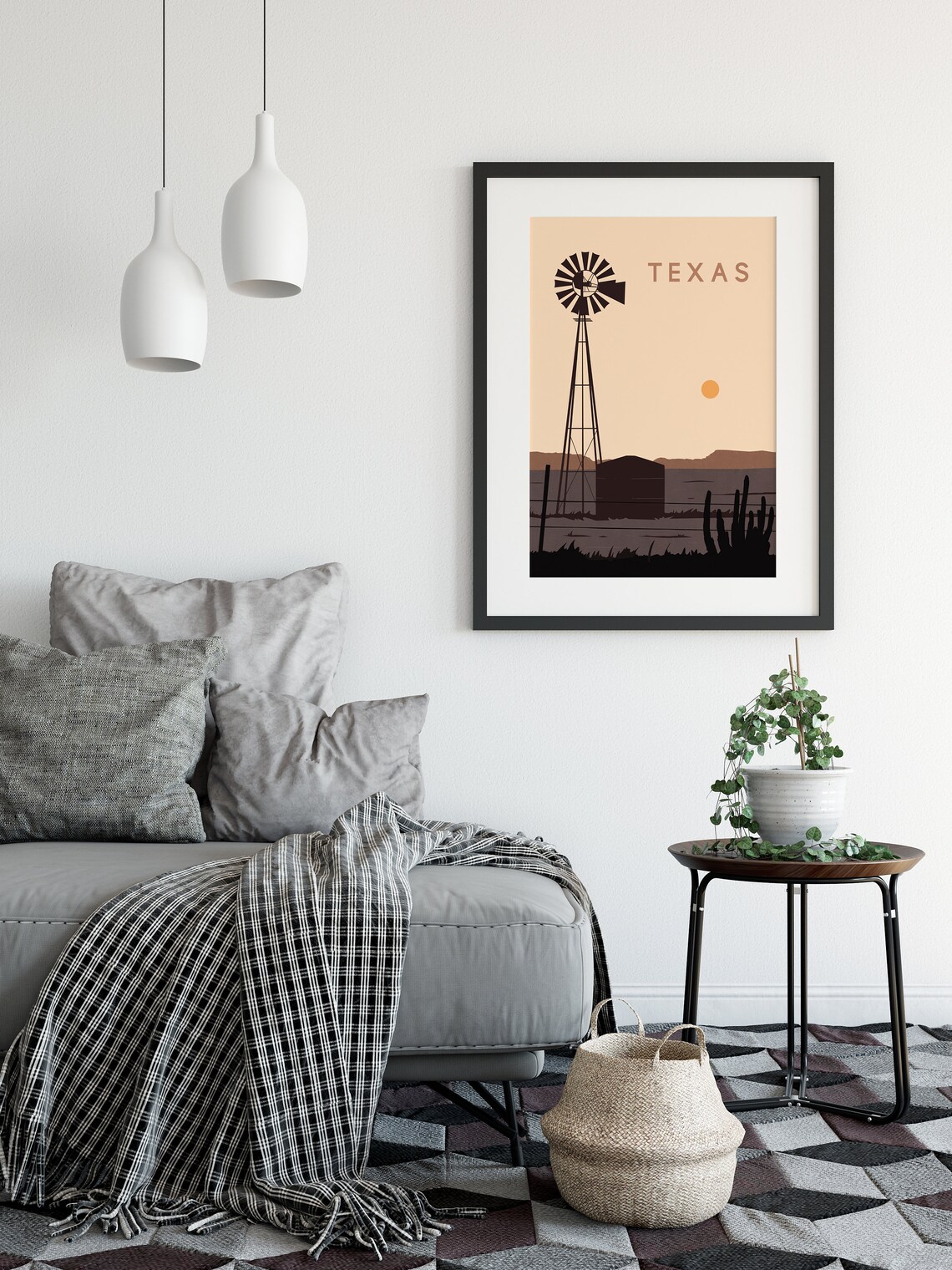 Texas Poster City Art Texas Wall Art Texas Print Texas - Etsy