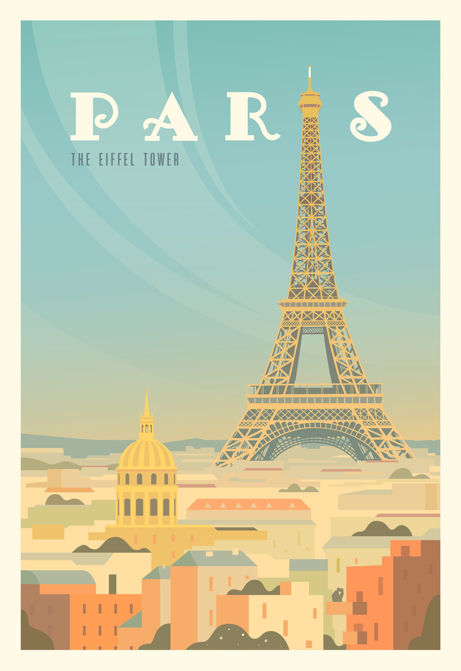 Paris Poster City Print Paris Wall Art Paris Print Paris | Etsy