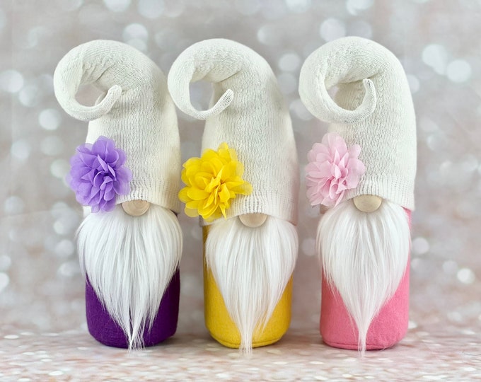 Spring Gnomes, Easter Gnomes, Spring Decorations, Gnome,spring Tiered ...