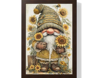 Sunflower Gnome - Etsy