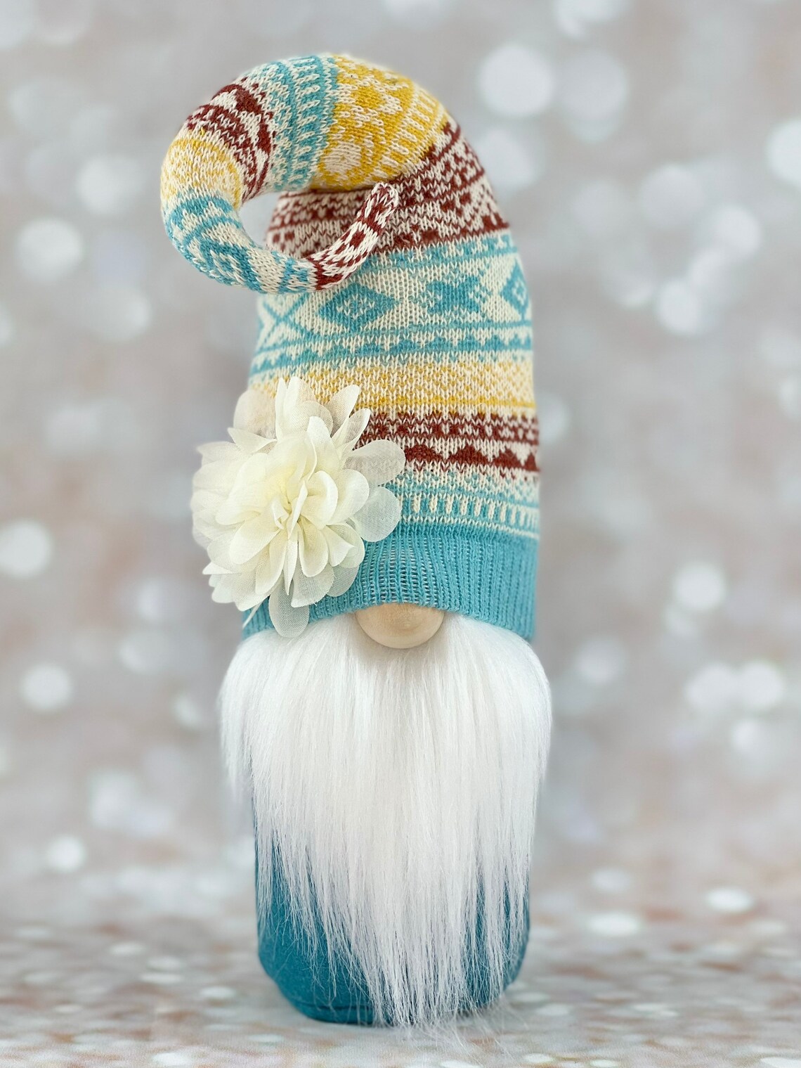 Handmade Spring Gnomes for Spring Home Decor or Spring Tiered | Etsy