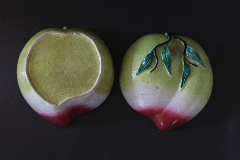 Chinese Porcelain Peach Box - Etsy