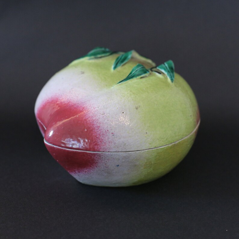 Chinese Porcelain Peach Box - Etsy