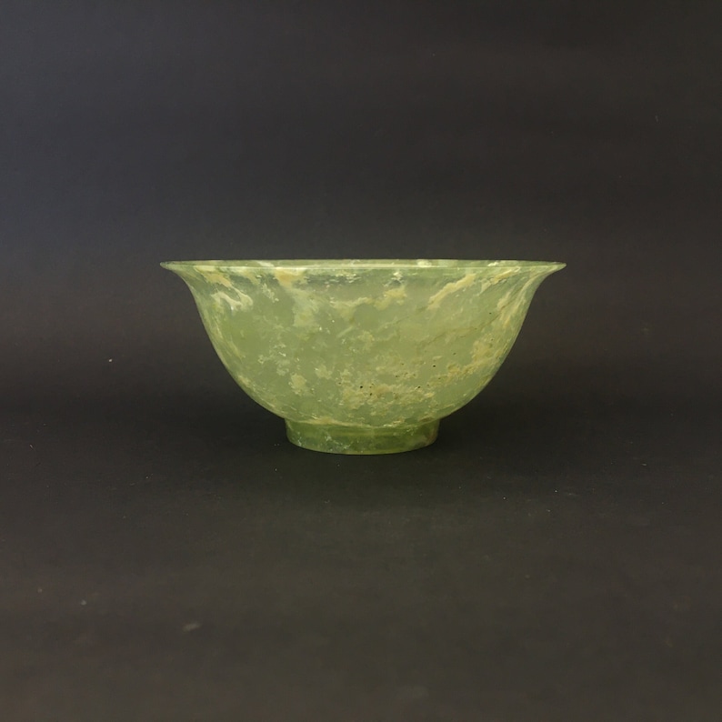 Green Jade Small Bowl - Feng Shui and Aesthetics - Etsy