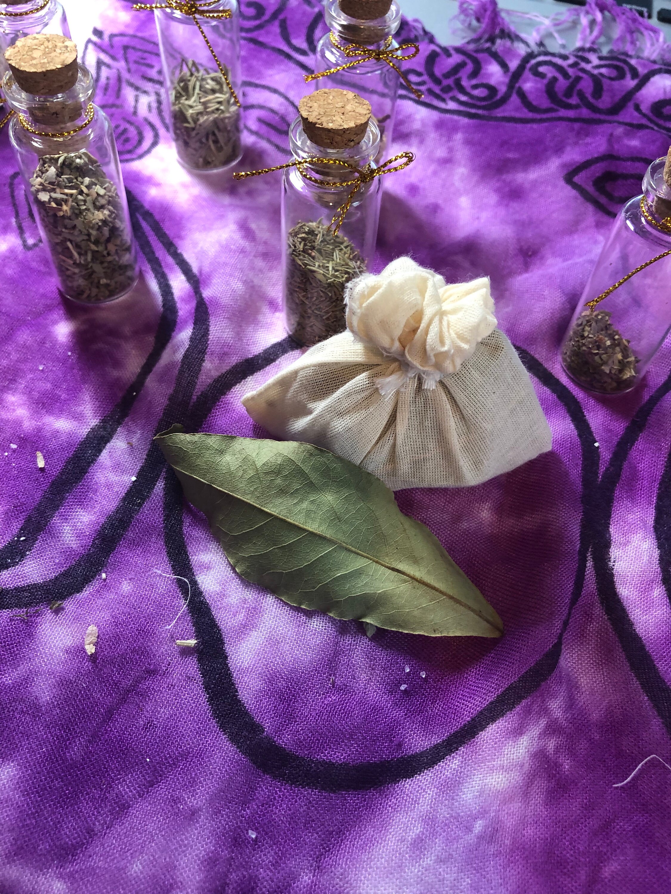 Car Protection Sachet Purse Protection Sachet Herbal | Etsy