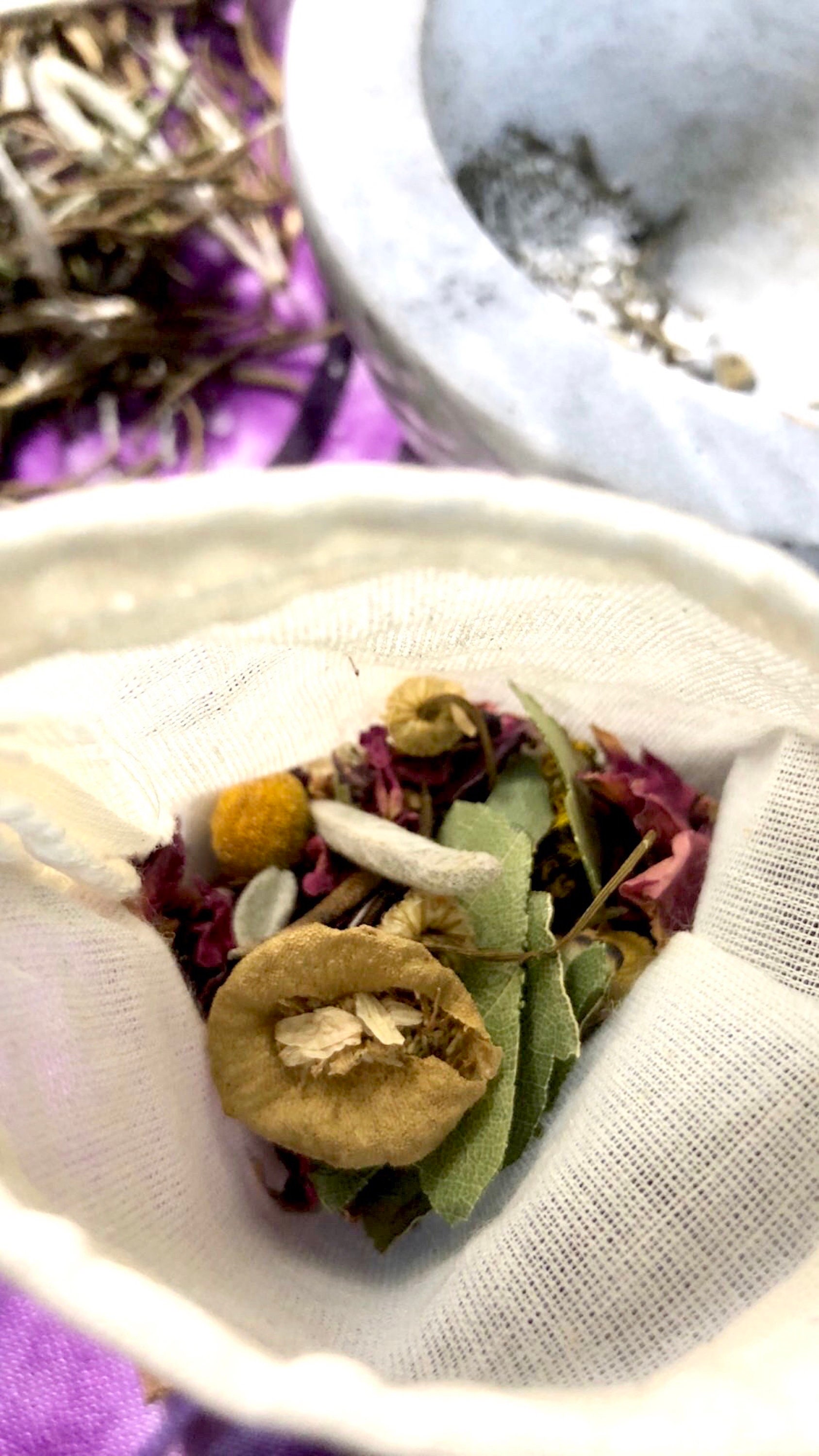 Car Protection Sachet Purse Protection Sachet Herbal | Etsy