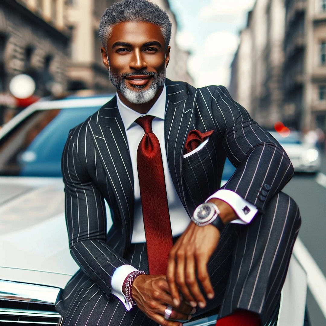 Black Man of Distinction - Etsy