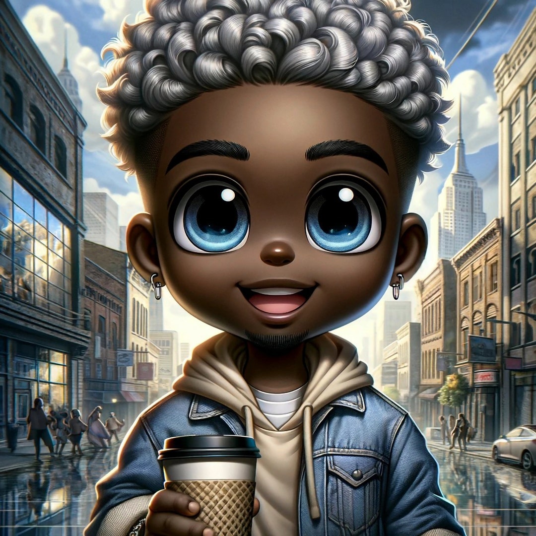 Chibi -coffee With Thomas - Etsy